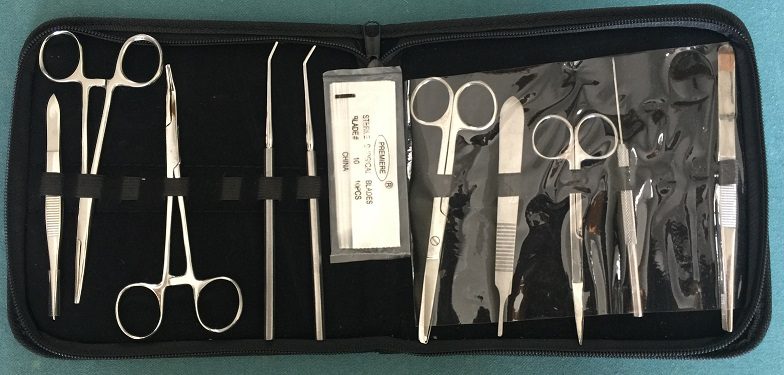 Dissection Kit w/ Padded Case, 111918 – Student Medical Shop