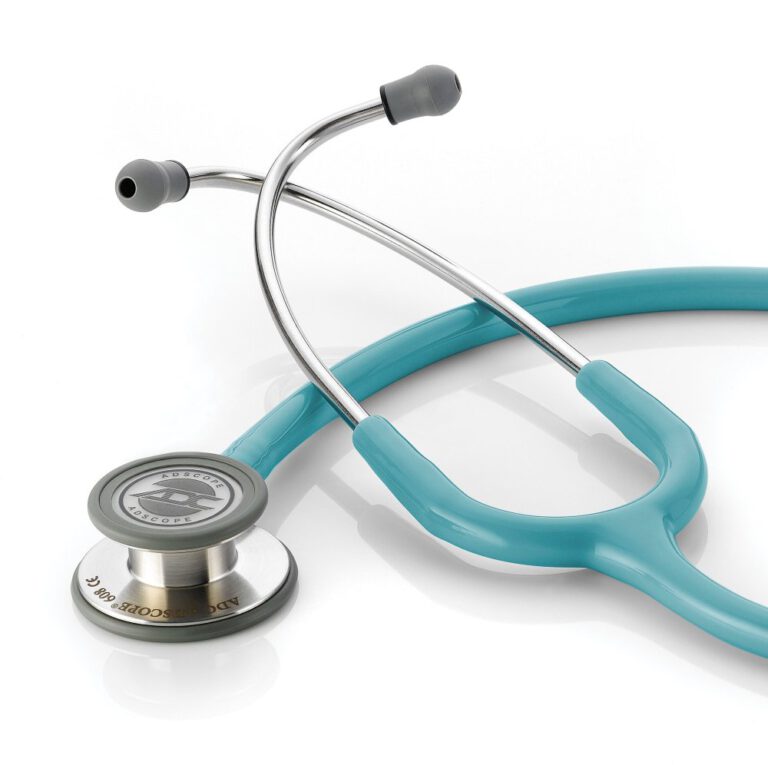 Turquoise, ADC Adscope 608 Convertible Clinician Stethoscope, 608TQ ...
